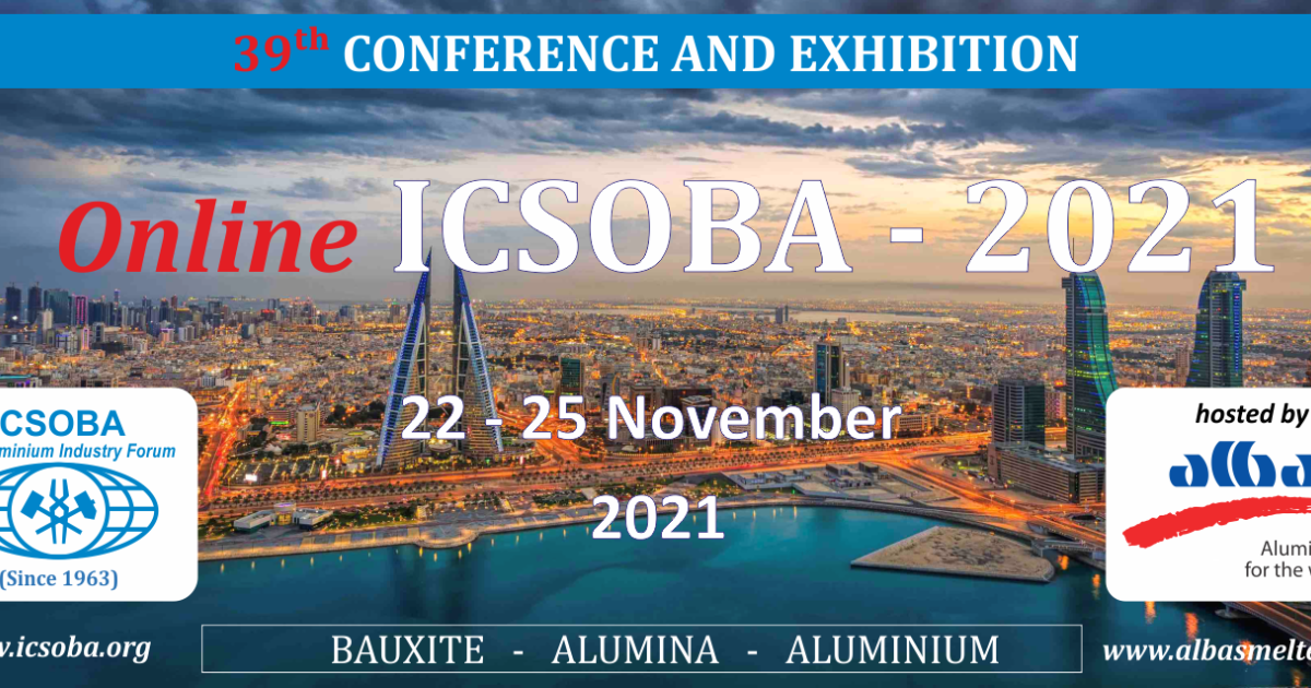 BAUXITA/ALUMÍNIO | ICSOBA 2021 será em formato virtual, em novembro ...