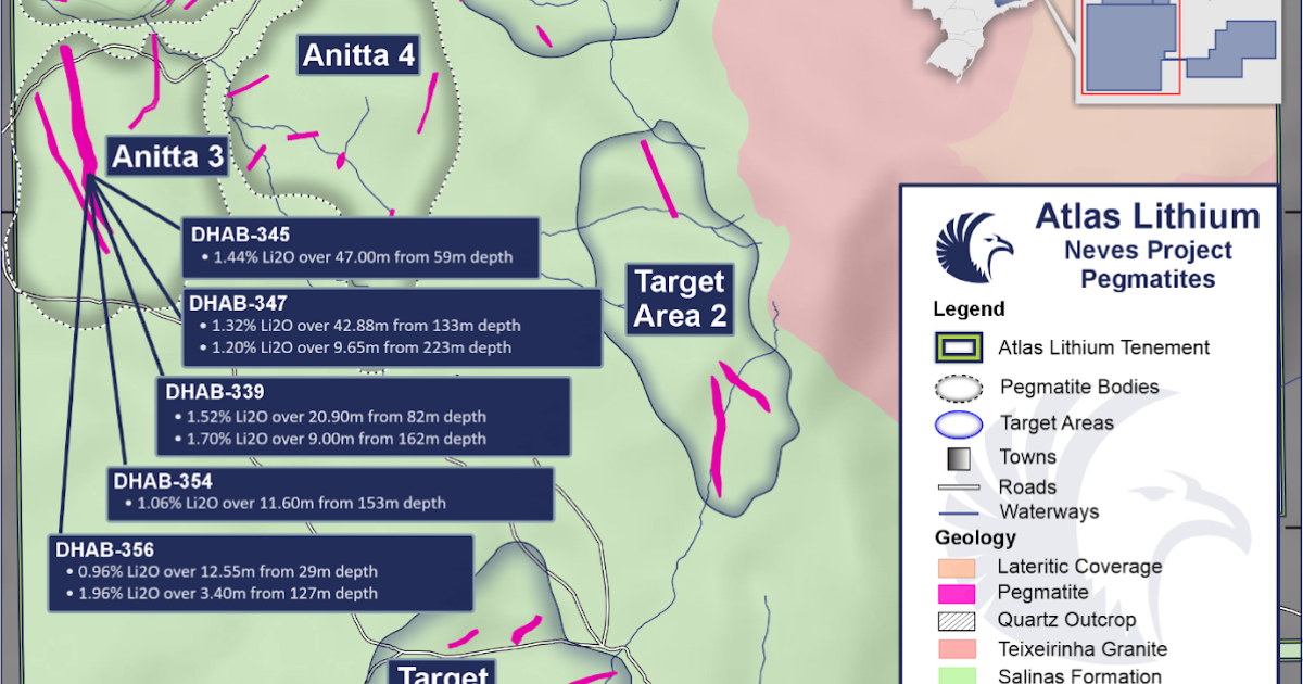 LÍTIO | Atlas Lithium anuncia novos resultados promissores no projeto ...