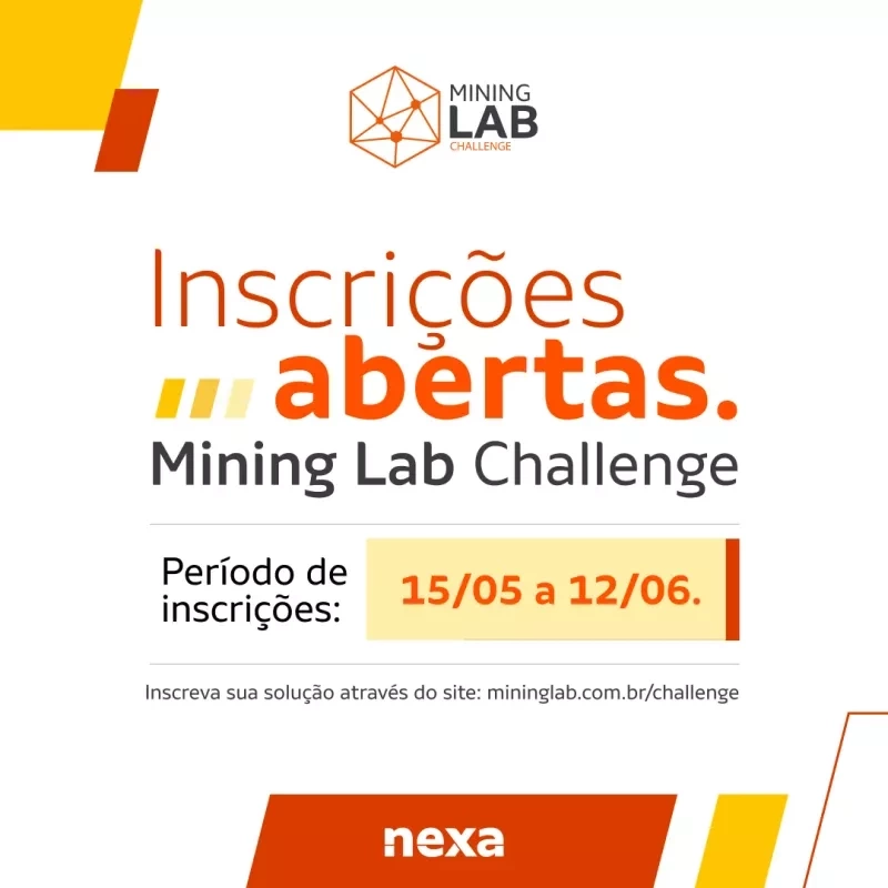 NEXA RESOURCES | Inscrições no Mining Lab Challenge vão até 12 de junho ...