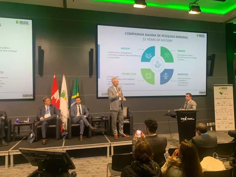 PDAC | CBPM destaca diversidade mineral baiana no Brazilian Day ...