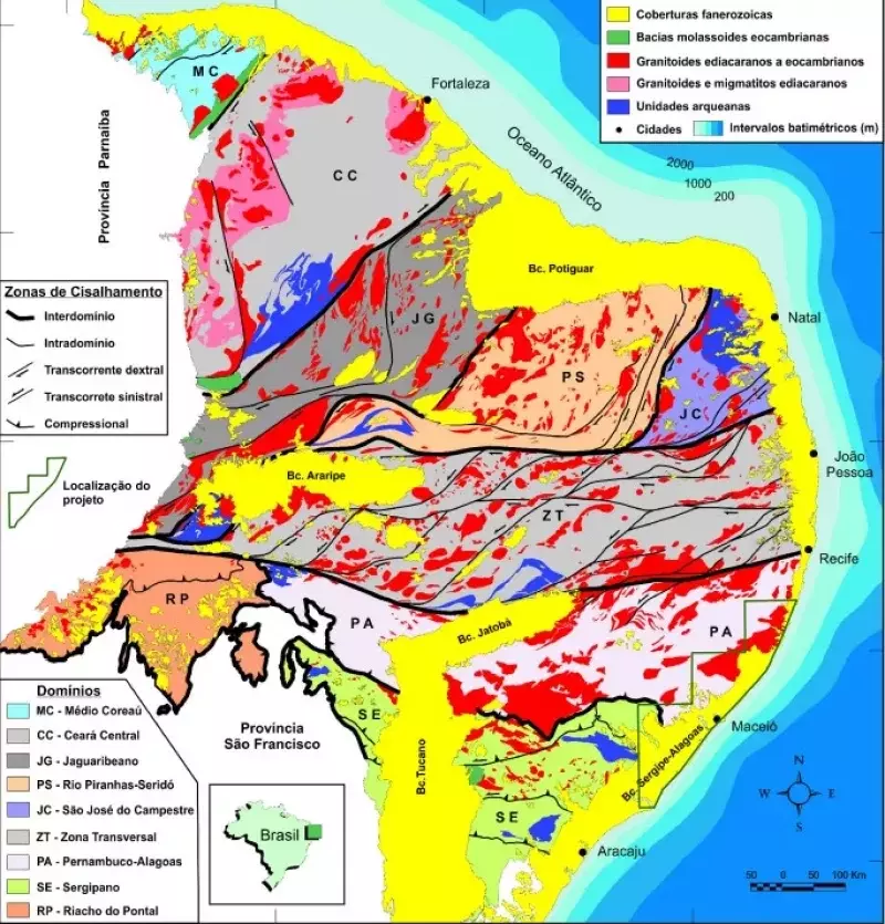 GEOLOGIA | SGB lança mapa com potencial mineral da bacia de Alagoas ...