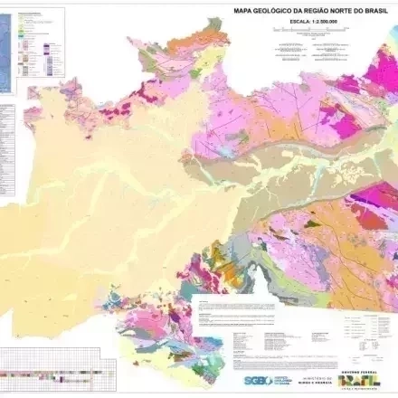 MAPA GEOLÓGICO | Brasil Mineral